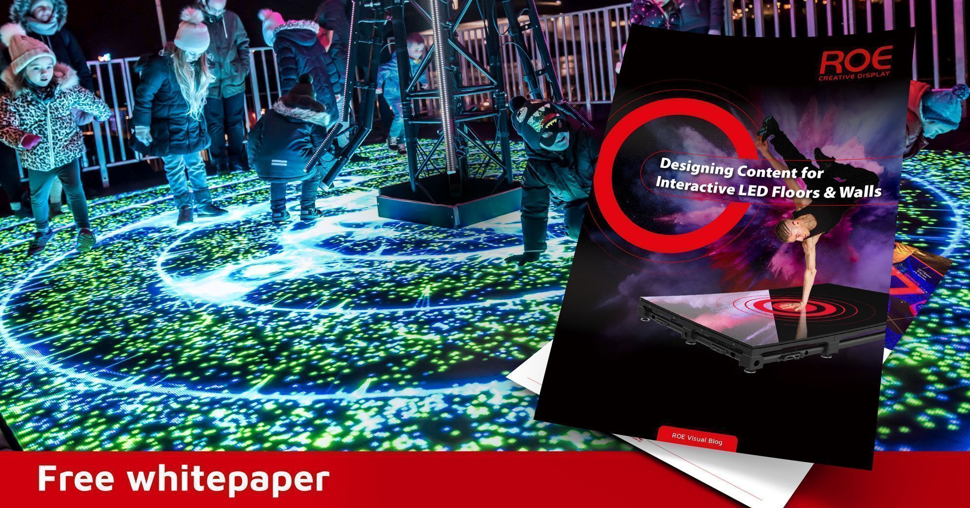 [Whitepaper] Content Design for Interactive LED Floors | ROE Visual