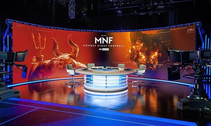 ROE Visual Powers Sky Sports' State-of-the-Art Studio | ROE Visual