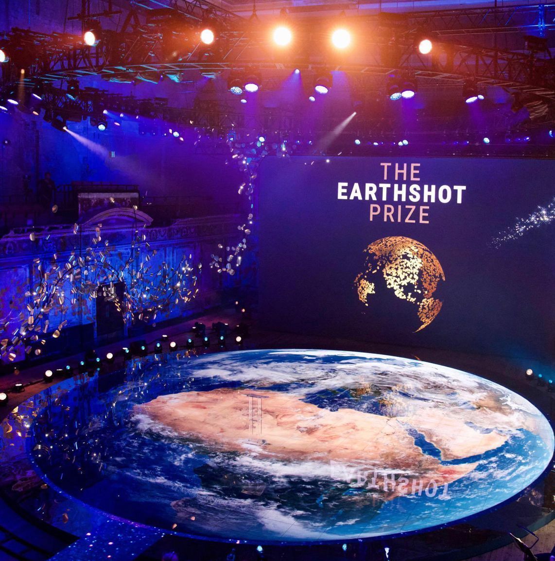 CT uses Black Marble LED floor for Earthshot Prize Awards | ROE Visual