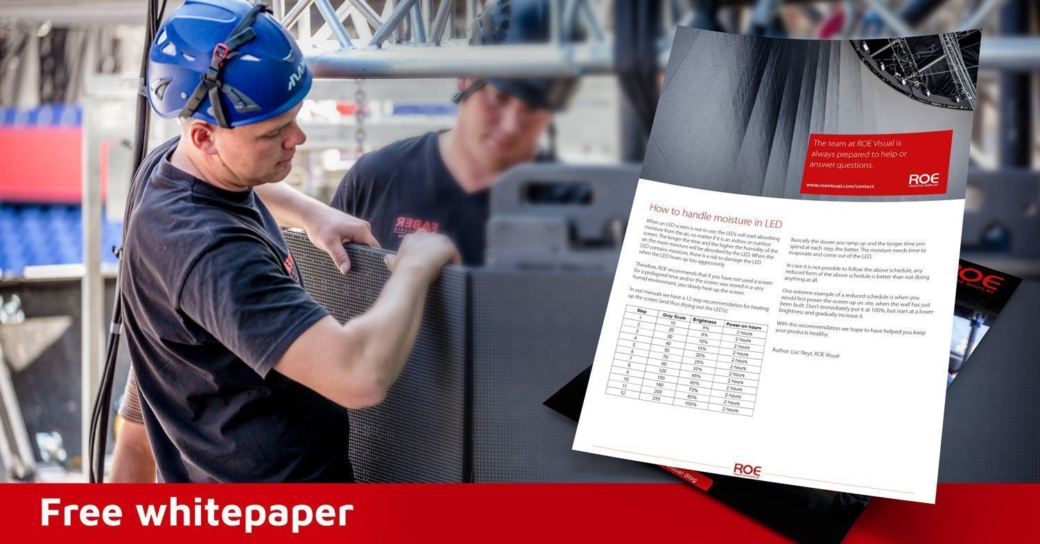 Whitepaper - Moisture in LED | ROE Visual