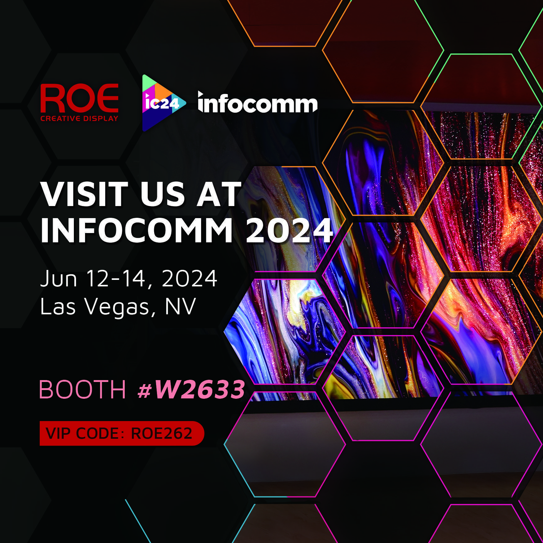 The ROE Visual Team prepares to Dazzle at Annual InfoComm Show | ROE Visual